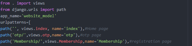 User registration and verification using OTP in Django without use of ...