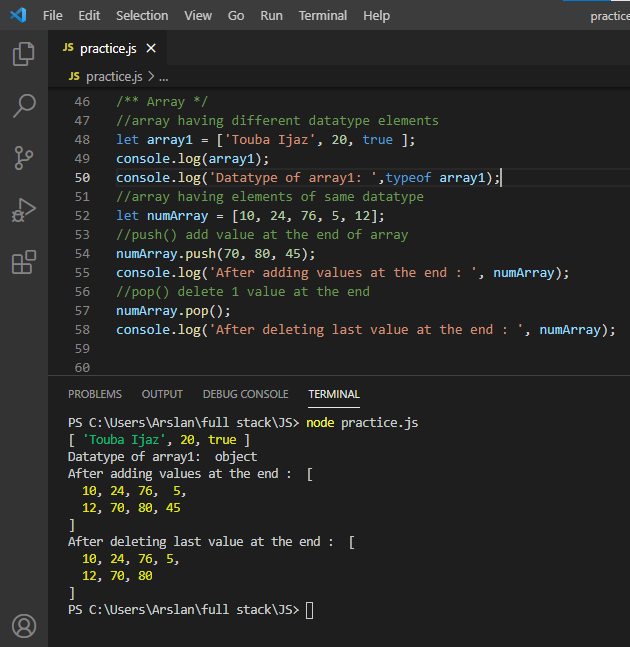 Javascript — Introduction. Jadu Fellowship Week 6 | by Touba Ijaz | Nerd For Tech | Medium