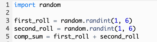 How to Simulate a Dice Roll and Guess the Result in Python | by an amygdala | An Amygdala | Medium