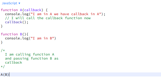 JavaScript: Callback!. Do not return just callback! | by Sandeep Kumar ...