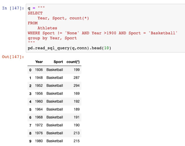 Olympic Data Dump: Exploring the statistics with MySQL | by Aaron ...