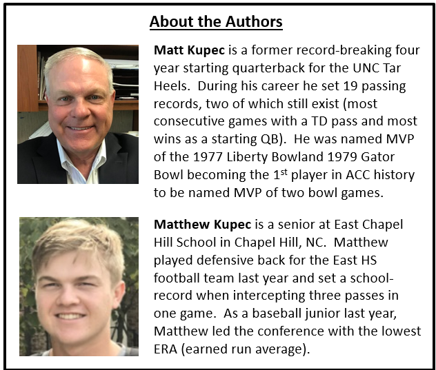 Matt Kupec: College Football Analysis Father Son Impressions from Week ...