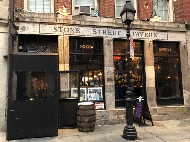 Hamilton Happy Hour Tour. Retrace his steps and end at his… | by ...