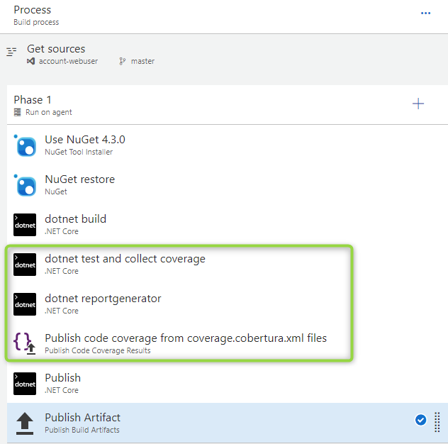 Code Coverage in VSTS with xUnit, Coverlet and ReportGenerator | by ferarias | bluekiri | Medium