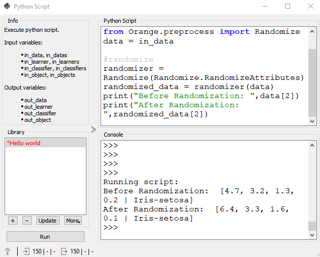 Data Science Lab 5 Data Preprocessing Using Orange Tool And Python By Rushi Patel Medium