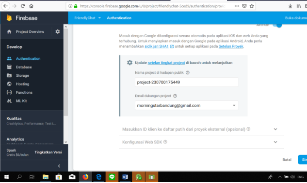 Weekly Assignment 7 — Firebase Console | by Tanni Maisari | Medium