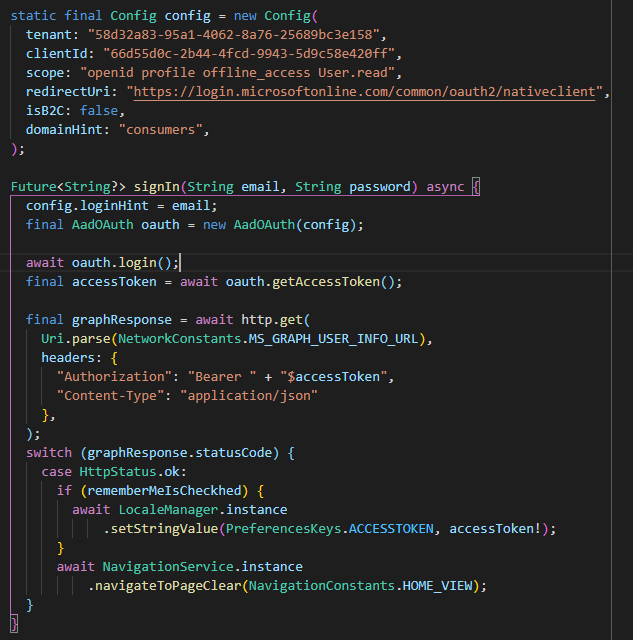 Azure Ad Authentication In Flutter Using Aadoauth” Package By Oguzhan Yilmaz Arfitect Medium