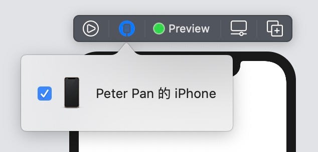 Xcode 12 的 Swiftui Preview Xcode 12 的 Swiftui Preview By 彼得潘的 Ios App Neverland 彼得潘的 Swift