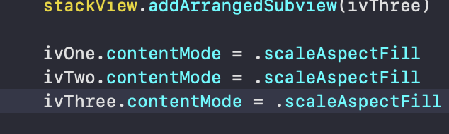 How to use UIStackView with UIImageView the RIGHT way! distribution, axis, spacing, and clips to ...