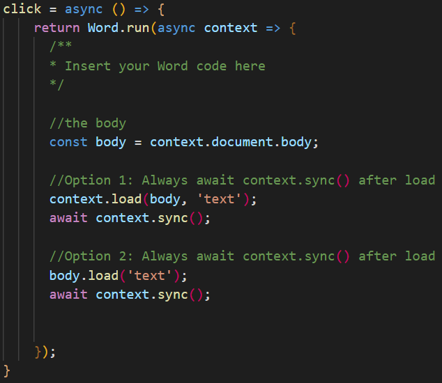 Tips and tricks for Word add-in development. | by Tim van de Looy | OI ...