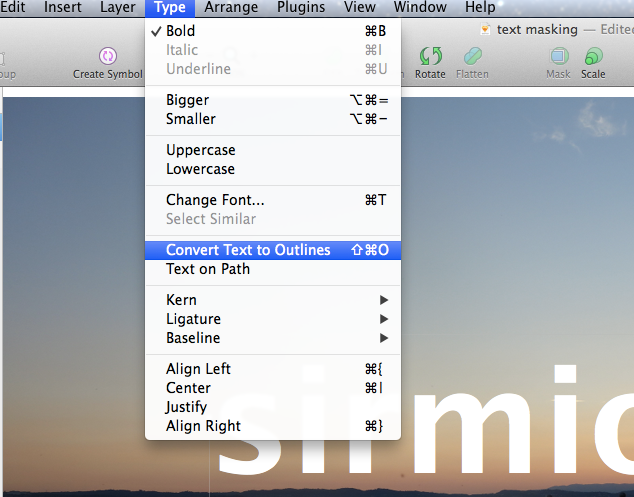 Simple Text Masking Effect with Sketch3 | by cress | Medium