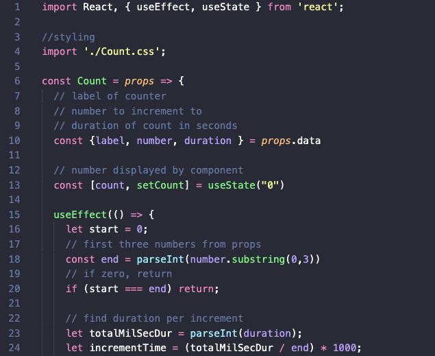 Building an Animated Counter with React and CSS | by Jason Melton ...