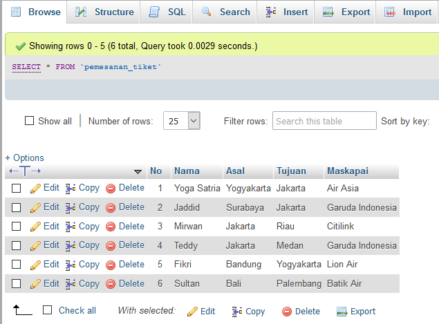 Membuat Kolom Pencarian pada Database dengan PHP-MySQL | by Yoga Satria ...