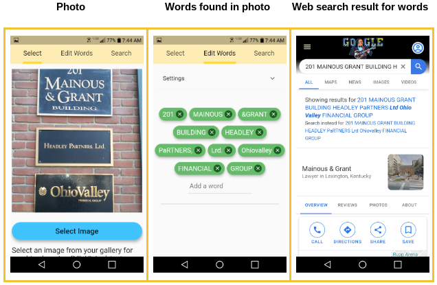 Flutter Photo Word Finder app. Find words in photos on the go and… | by ...