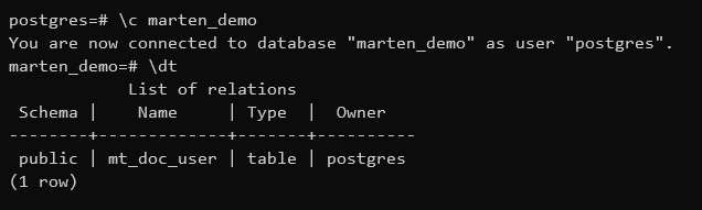 Using Marten with Postgres as a Document Database | by Fredrik Erasmus | Quick Code | Medium