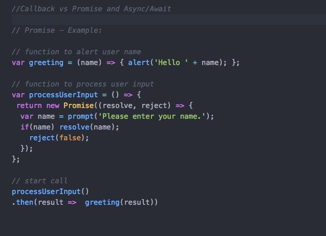 Callback Vs Promise And Async Await In Javascript By Santosh Shinde