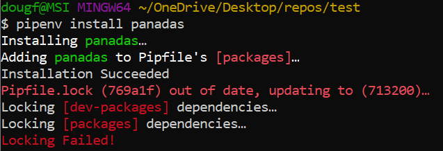 Common Pipenv Errors And How To Solve Them Why Won T It Lock By