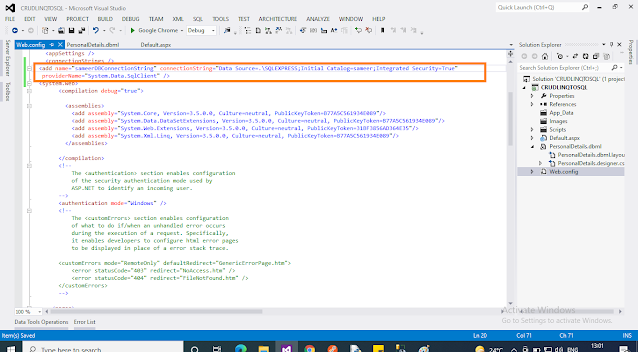 Sameer Gaikwad CRUD Operations Using LINQ To SQL In ASP.NET | by Sameer Gaikwad | Medium