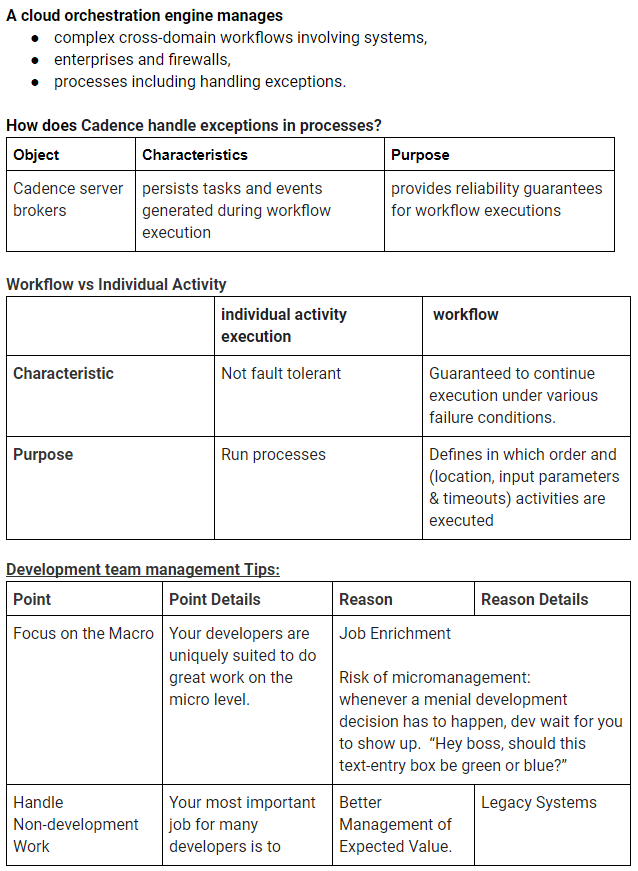 Uber Cadence & Developer Management — Dustin Metzgar | by Rishi ...