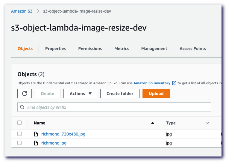 Serverless Framework Use Amazon S3 Object Lambda To Resize Images On