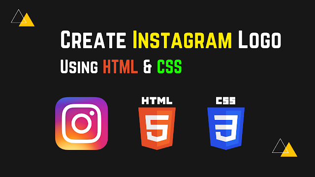 How to create Instagram Logo Using HTML CSS? | Code With Random | by Codewith Random | Medium