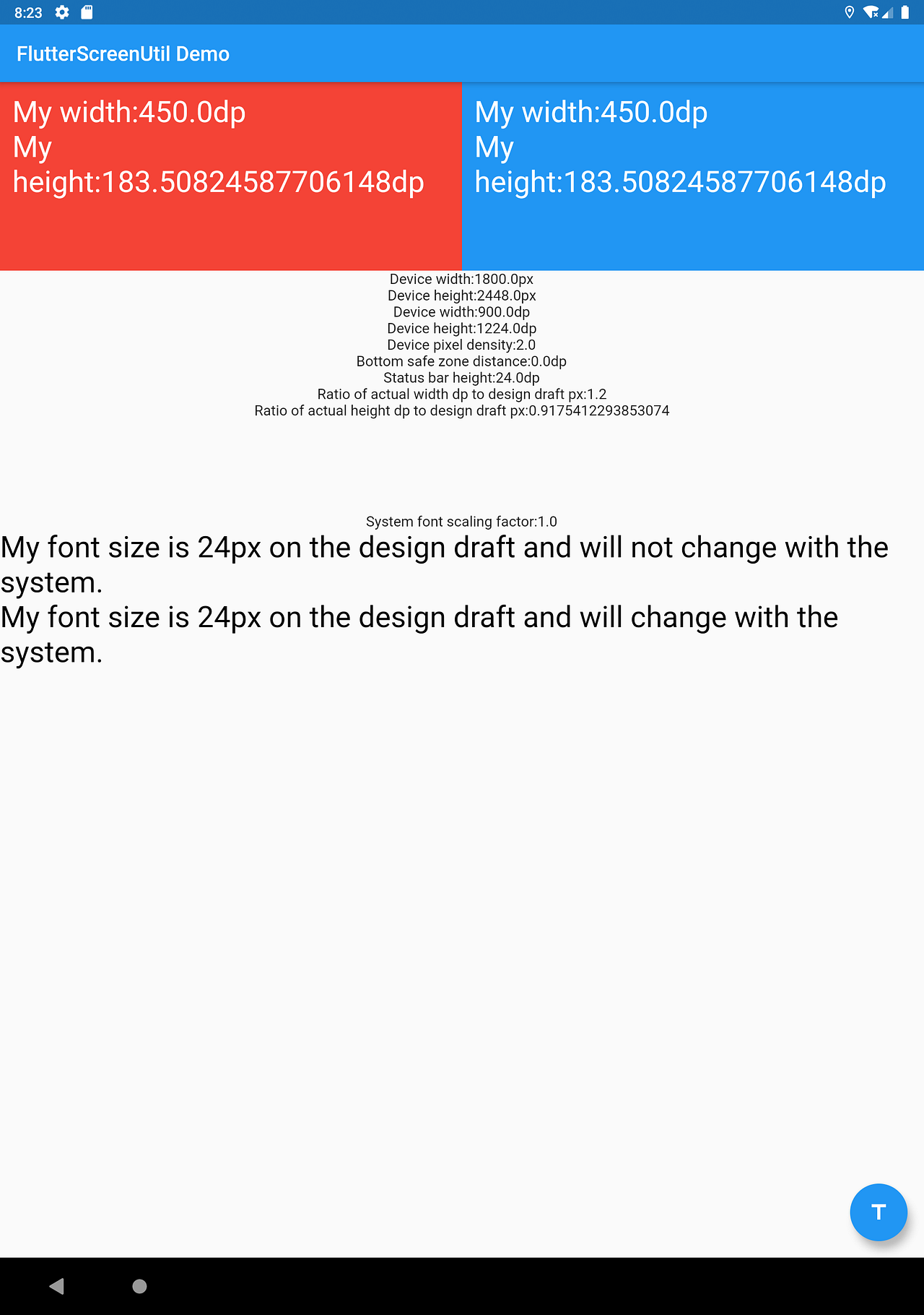 flutter_screenutil — Flutter screen adaptation, font adaptation, get screen information | by 李卓原 ...