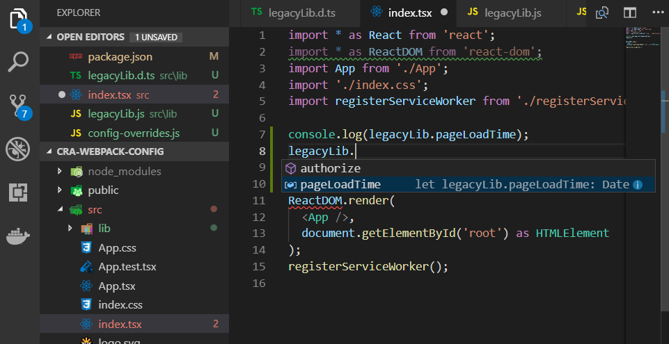 Customize Webpack Configuration Of React App Created With Create React