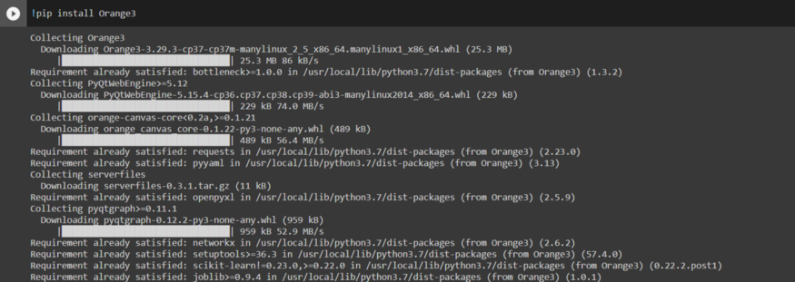 Data Science Data Preprocessing Using Orange3 Python