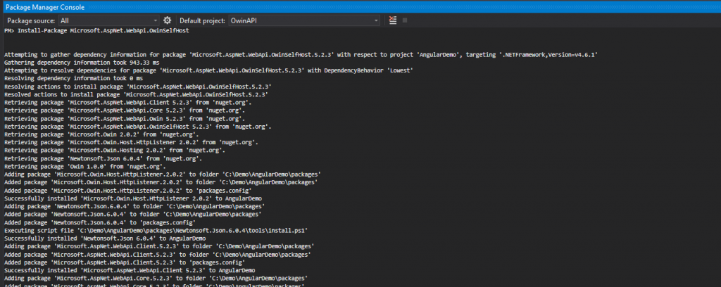 How to create a C# Console Application and configure Owin to host WebApi | by Rocco Sen | Medium