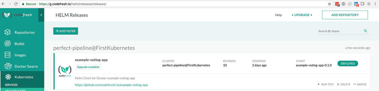Deploying Docker’s Example Voting App with Helm | by Codefresh | Container Hub | Medium