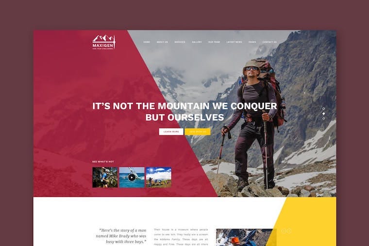 Design style: outdoorsy and wilderness-inspired | by Envato Elements ...