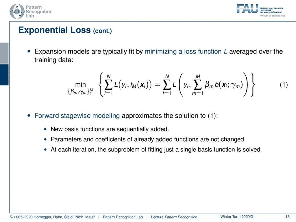 Which Loss Function does Adaboost actually optimize? | by Andreas Maier ...