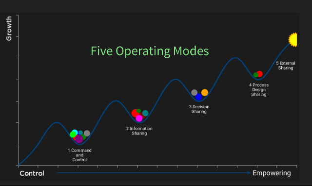 The five modes of companies. Five distinct company operating modes ...
