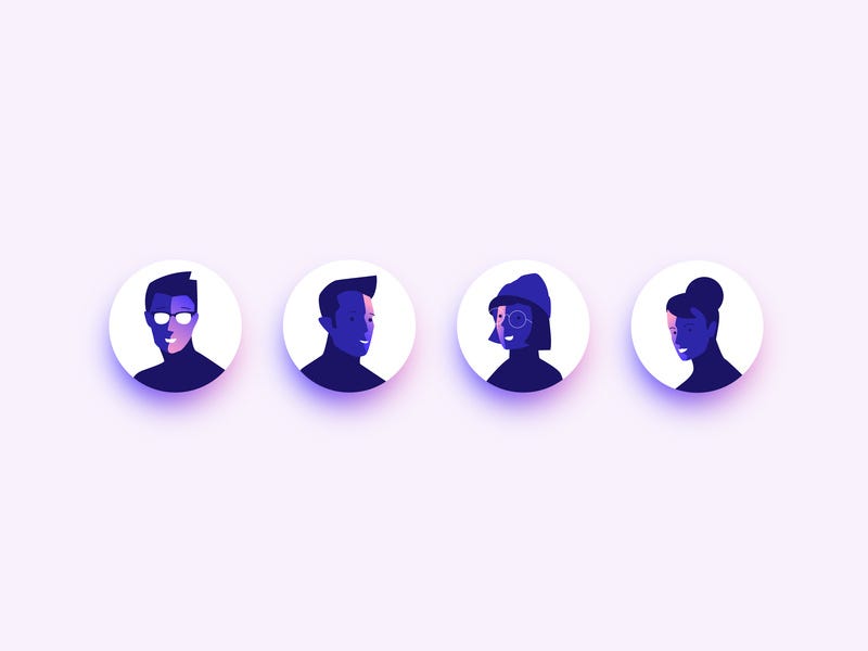 Inspirational Avatars to Boost Creativity #1 | by Riya | UX Planet