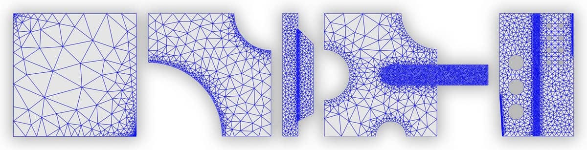 Unstructured Matlab 2d Mesh And Grid Generation Using Triangle By Precise Simulation