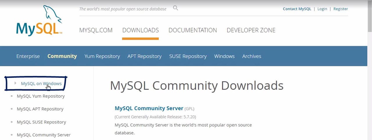 Installing MySQL and getting acquainted with the interface | by 365 ...