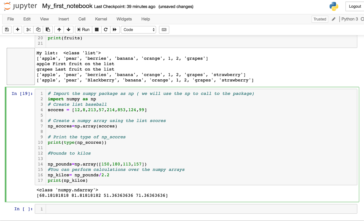 Python for beginners using Jupyter | by LabAI | Analytics Vidhya | Medium