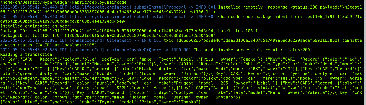 How to deploy chaincode(smart contract)?? | by Chandramohan Jagtap | May, 2021 | Medium | Geek ...