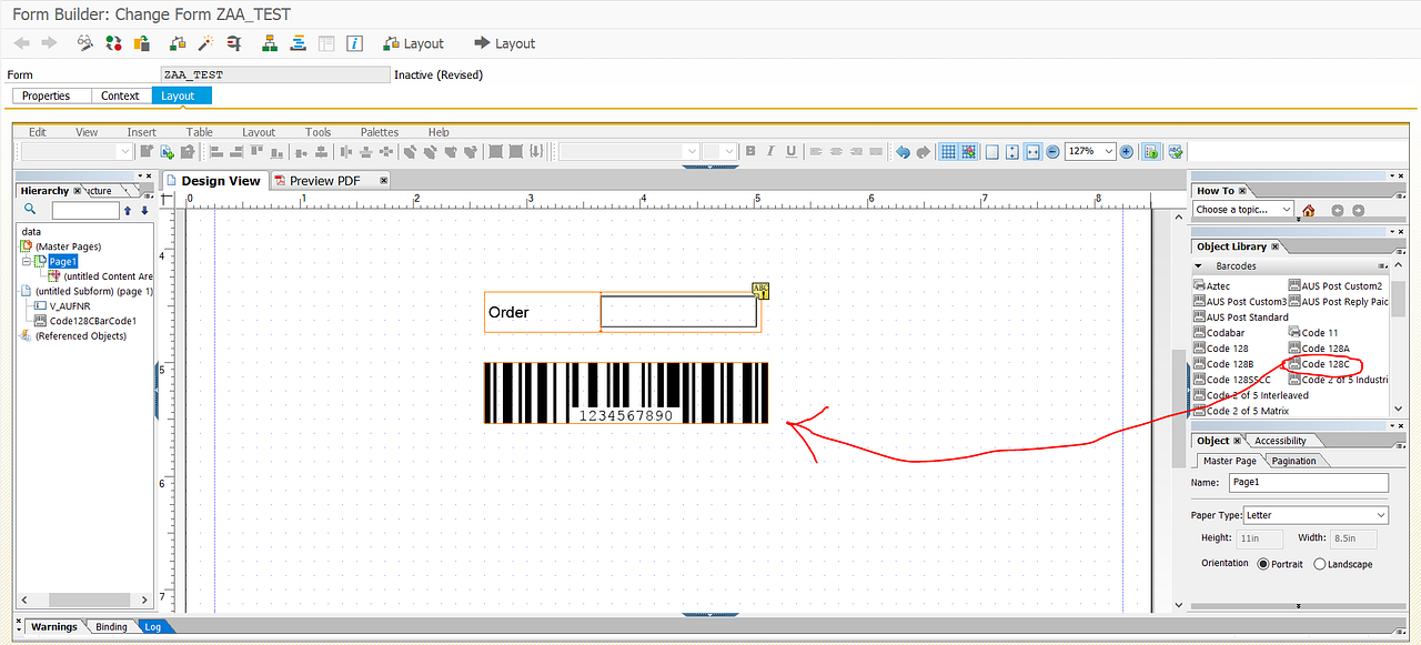 QR and Barcode printing on Zebra printer using SAP (Smartforms ...