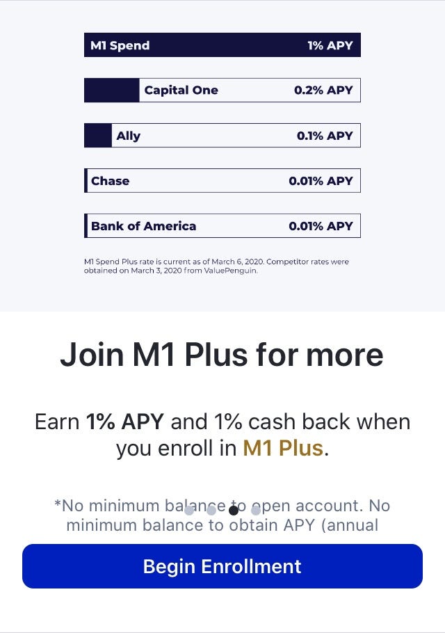 M1 Finance: Banking & Investing |Medium|Apple | ILLUMINATION
