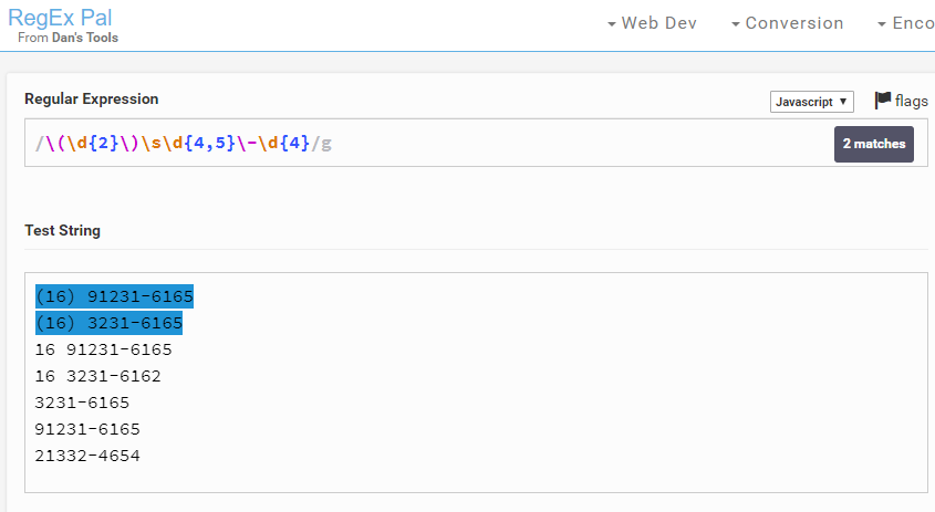 Criando uma expressão regular para validar telefone | by Igor Rozani | Medium