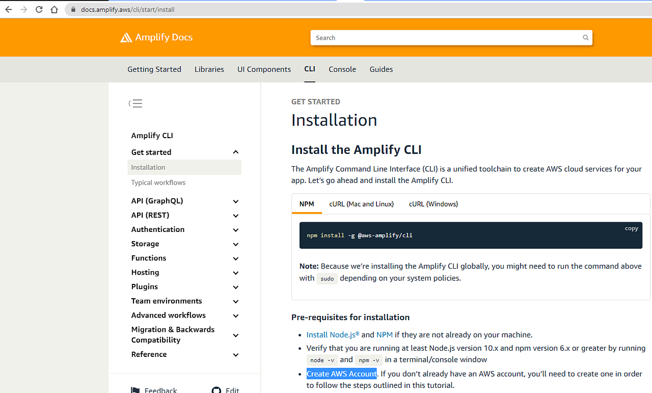 A Simple Js Web App With Aws Amplify Geek Culture