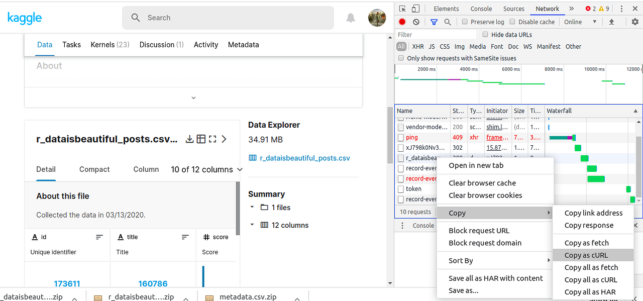 How to download previous versions of a Kaggle Dataset? | by Pranjalya ...