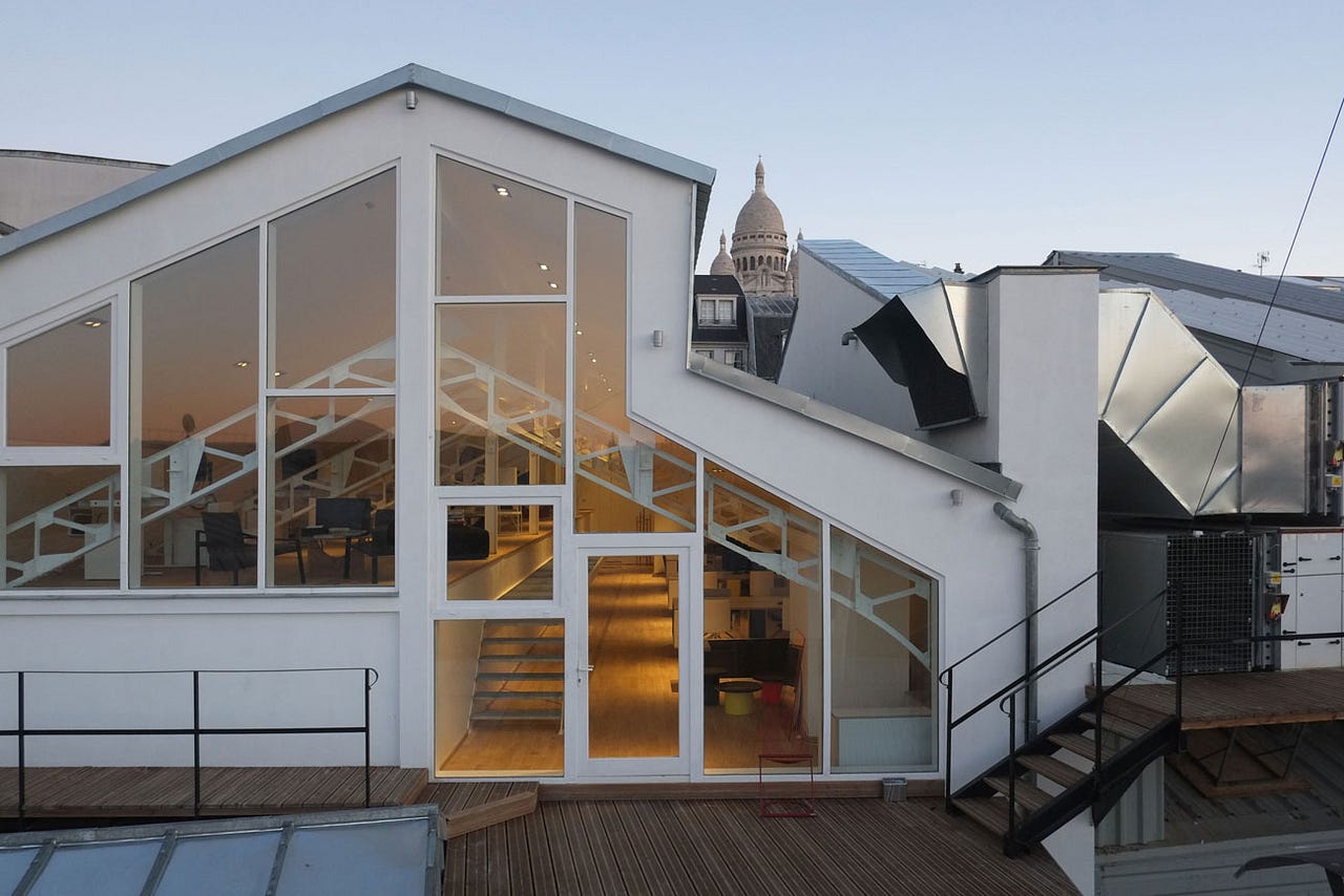 The Rooftop office of Julien Labrousse | by kelvin | Medium