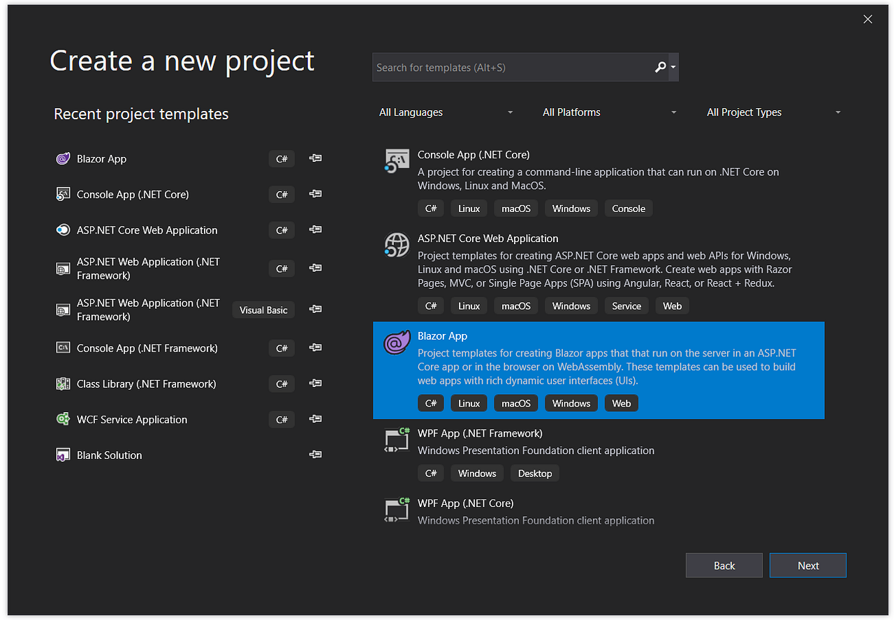 Creating a Blazor App with .Net Core and MongoDB | by Berk Okur | Medium