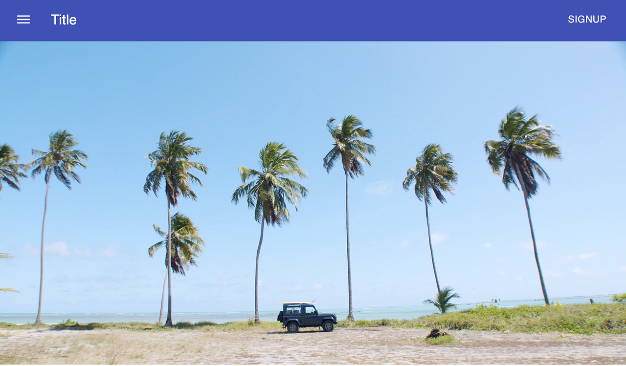 How to Create a Hero Section with Video Using React-Player | by Chad Murobayashi | Apr, 2021 ...