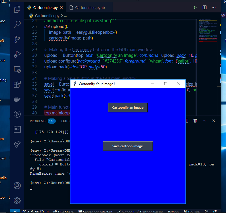 A mini project with OpenCV in Python -Cartoonify an Image | by adeleke ...