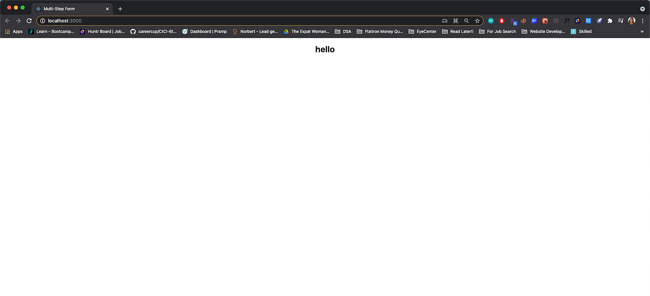 Create a Multi-Step Form with ReactJS | by Megan Lo | Dev Genius