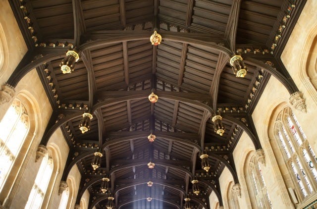 The Beams of New College, Oxford. I see a lot on Medium about culture ...