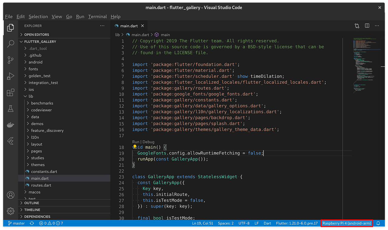 Flutter on Raspberry Pi 4. This article continues from where the… | by ...